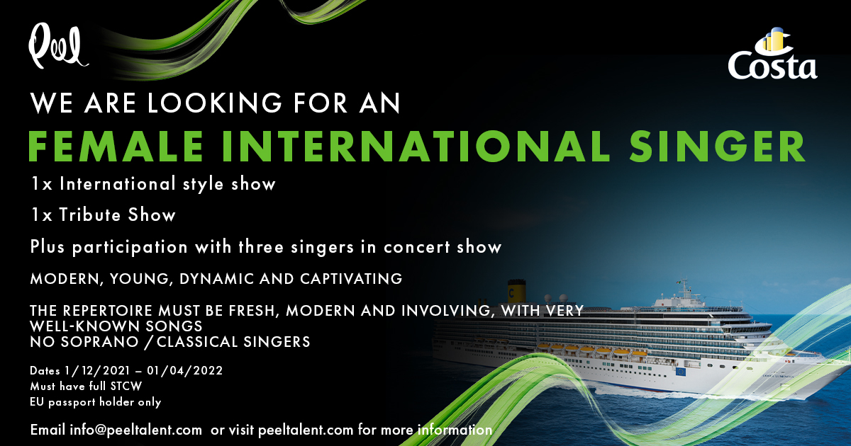Auditions | Peel Talent | Our mission to find the world's best singers ...